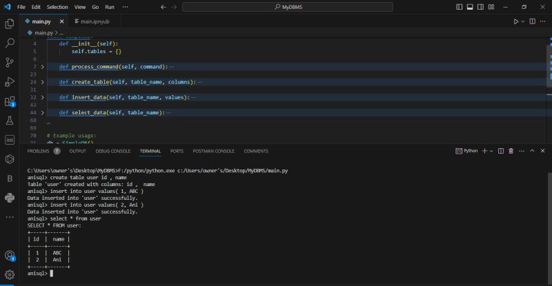 Launching my new DBMS AniSQL! | Anirudh Sahu posted on the topic | LinkedIn Launching my new DBMS AniSQL! | Anirudh Sahu posted on the topic | LinkedIn