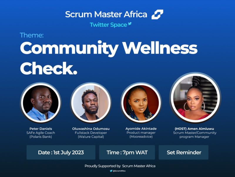 Amen Aimiuwu, SAFe, PSM, SFC on LinkedIn: #community #tech #career # ... Amen Aimiuwu, SAFe, PSM, SFC on LinkedIn: #community #tech #career # ...