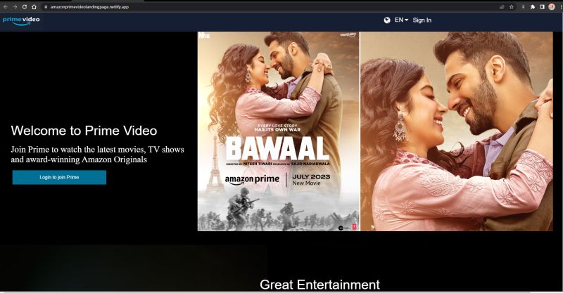 AMIT KUMAR PATTANAYAK on LinkedIn: #primevideo #cloningsite #webdevelopment AMIT KUMAR PATTANAYAK on LinkedIn: #primevideo #cloningsite #webdevelopment