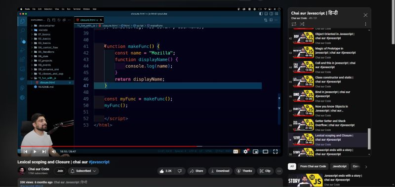 Learned JavaScript from Hitesh Choudhary sir | Amol bachhav posted on ... Learned JavaScript from Hitesh Choudhary sir | Amol bachhav posted on ...