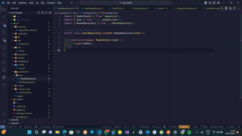 Creating a new Typescript application with OOP | Benson Osei-Mensah ... Creating a new Typescript application with OOP | Benson Osei-Mensah ...