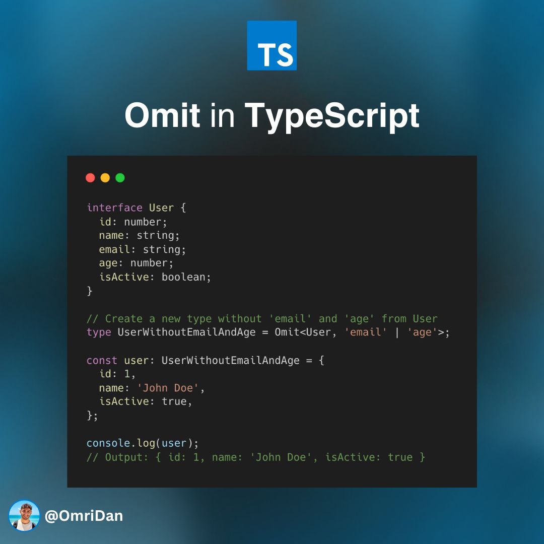 Omri Dan on LinkedIn: #typescript #webdevelopment #codingtips #webdev # ... Omri Dan on LinkedIn: #typescript #webdevelopment #codingtips #webdev # ...