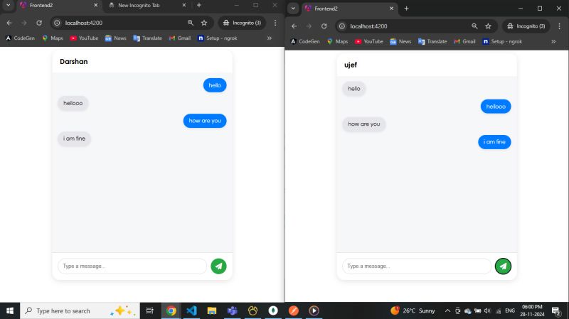 Ujef Jamadar on LinkedIn: #realtimechat #mongodb #nodejs #angular # ... Ujef Jamadar on LinkedIn: #realtimechat #mongodb #nodejs #angular # ...