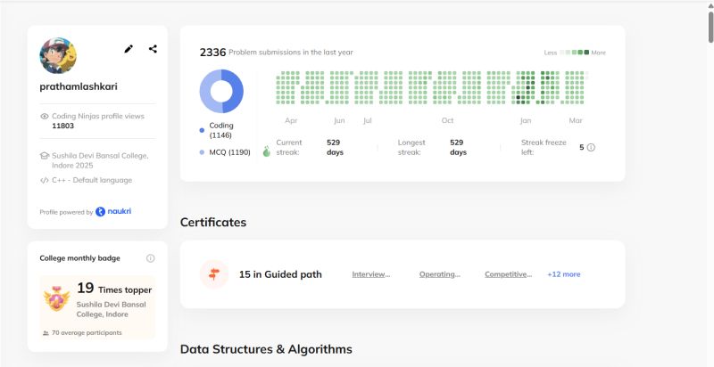#sql #dbms #codingninjas #guidedpath #badges #streak #learning ... #sql #dbms #codingninjas #guidedpath #badges #streak #learning ...