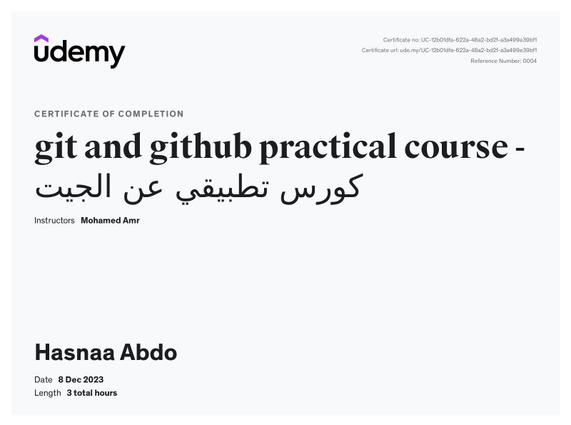 Hasnaa Abdo on LinkedIn: #git #github Hasnaa Abdo on LinkedIn: #git #github