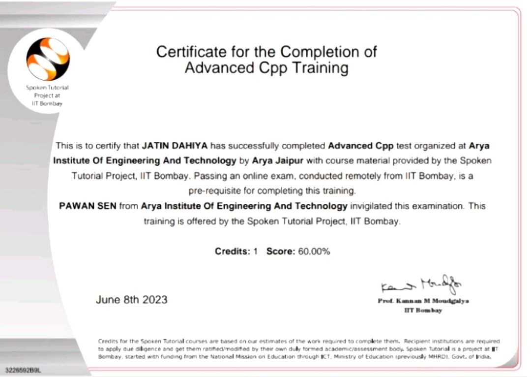 Jatin Dahiya on LinkedIn: #training #programming #coding #projects Jatin Dahiya on LinkedIn: #training #programming #coding #projects