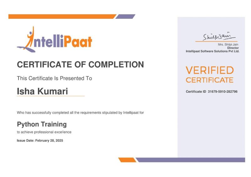 Isha Kumari on LinkedIn: #python #coding #machinelearning #datascience ... Isha Kumari on LinkedIn: #python #coding #machinelearning #datascience ...