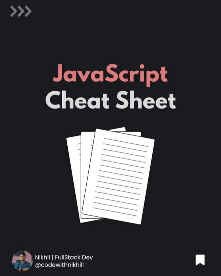 MUHAMMAD ARHAM ZAFAR on LinkedIn: Javascript cheat sheets for beginners ... MUHAMMAD ARHAM ZAFAR on LinkedIn: Javascript cheat sheets for beginners ...