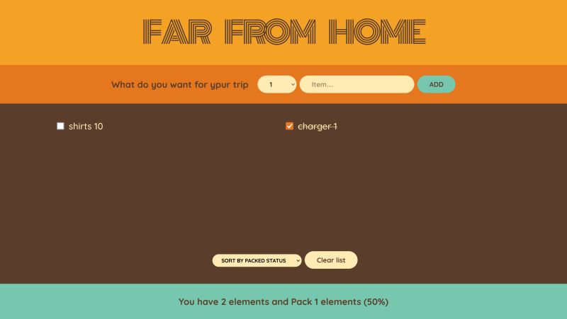 How to add items for your trip with React | Rizwan Akbar posted on the ... How to add items for your trip with React | Rizwan Akbar posted on the ...