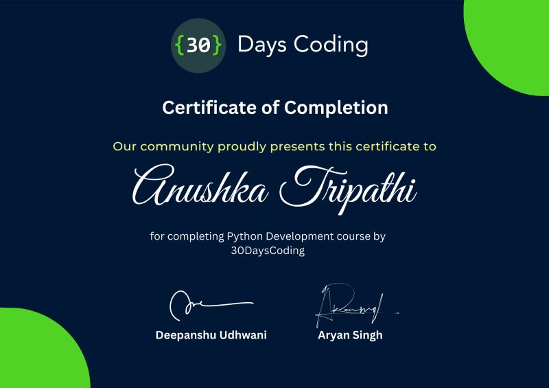 #python #30daysofpython #codingchallenge #continuouslearning | Anushka ... #python #30daysofpython #codingchallenge #continuouslearning | Anushka ...