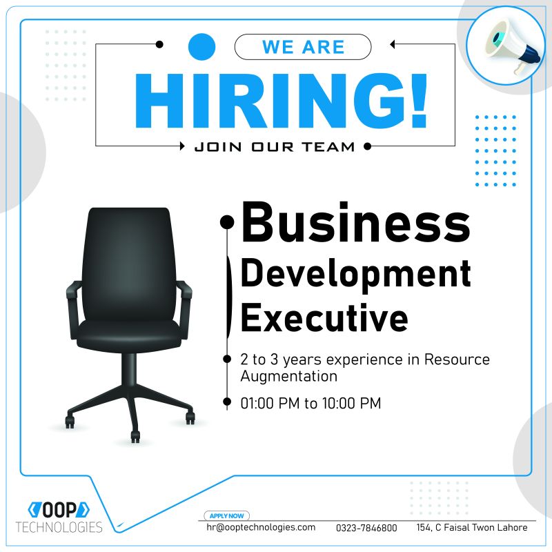 OOP Technologies on LinkedIn: #hiring #businessdevelopment #executive # ... OOP Technologies on LinkedIn: #hiring #businessdevelopment #executive # ...