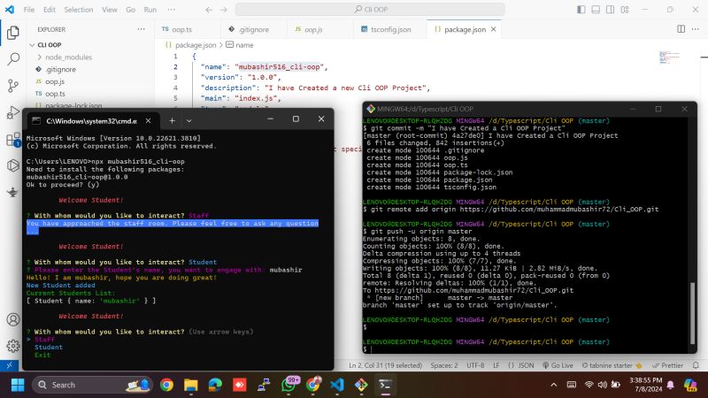 Introducing my new CLI OOP project! | Muhammad Mubashir Saeedi posted ... Introducing my new CLI OOP project! | Muhammad Mubashir Saeedi posted ...