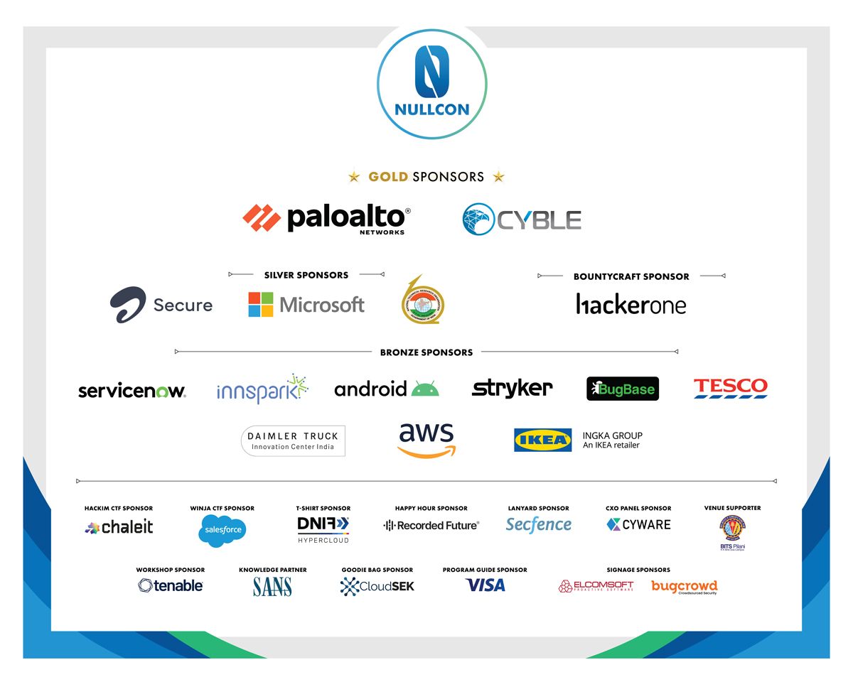 NULLCON on LinkedIn: #nullcon #nullcongoa2023 #infosec #conference NULLCON on LinkedIn: #nullcon #nullcongoa2023 #infosec #conference