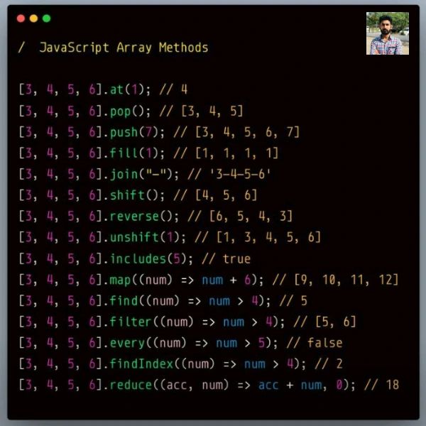 Learn about JavaScript array methods | Rana Usama posted on the topic ... Learn about JavaScript array methods | Rana Usama posted on the topic ...