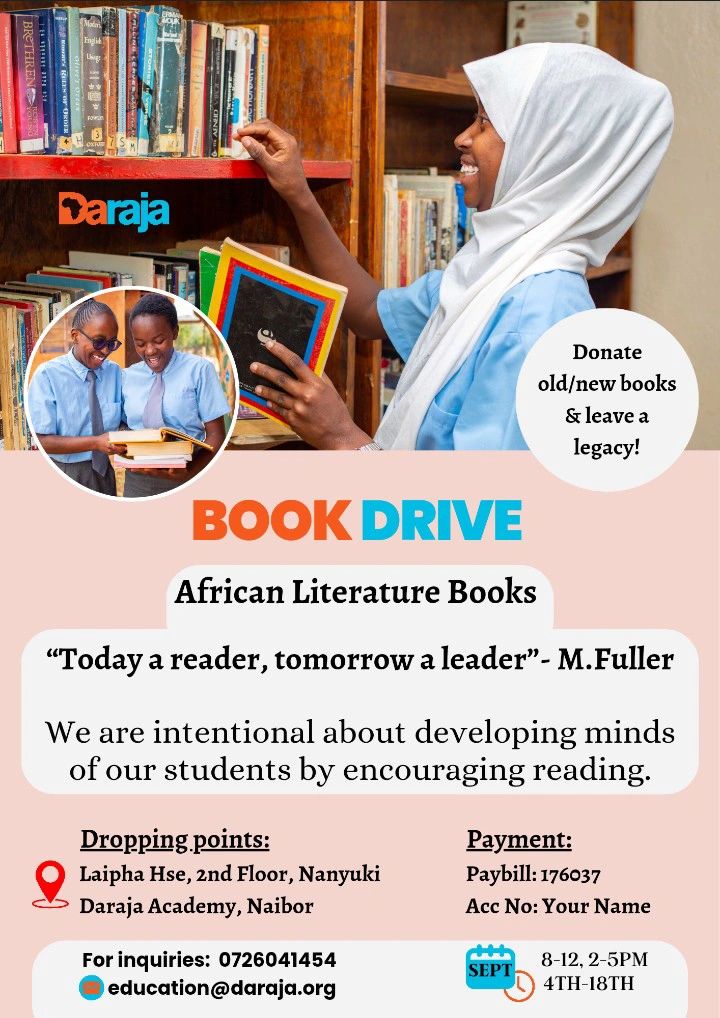 Daraja Academy on LinkedIn: #quality #bookdrive #reading #love # ... Daraja Academy on LinkedIn: #quality #bookdrive #reading #love # ...