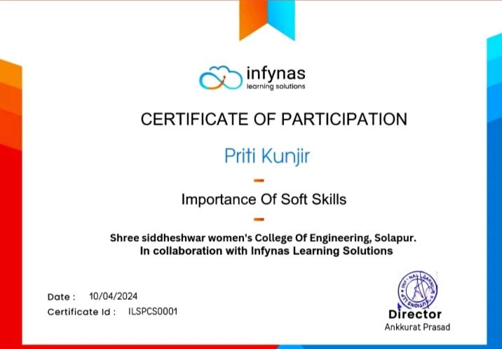 Priti Kunjir on LinkedIn: #softskill #professional #infynaslearning # ... Priti Kunjir on LinkedIn: #softskill #professional #infynaslearning # ...