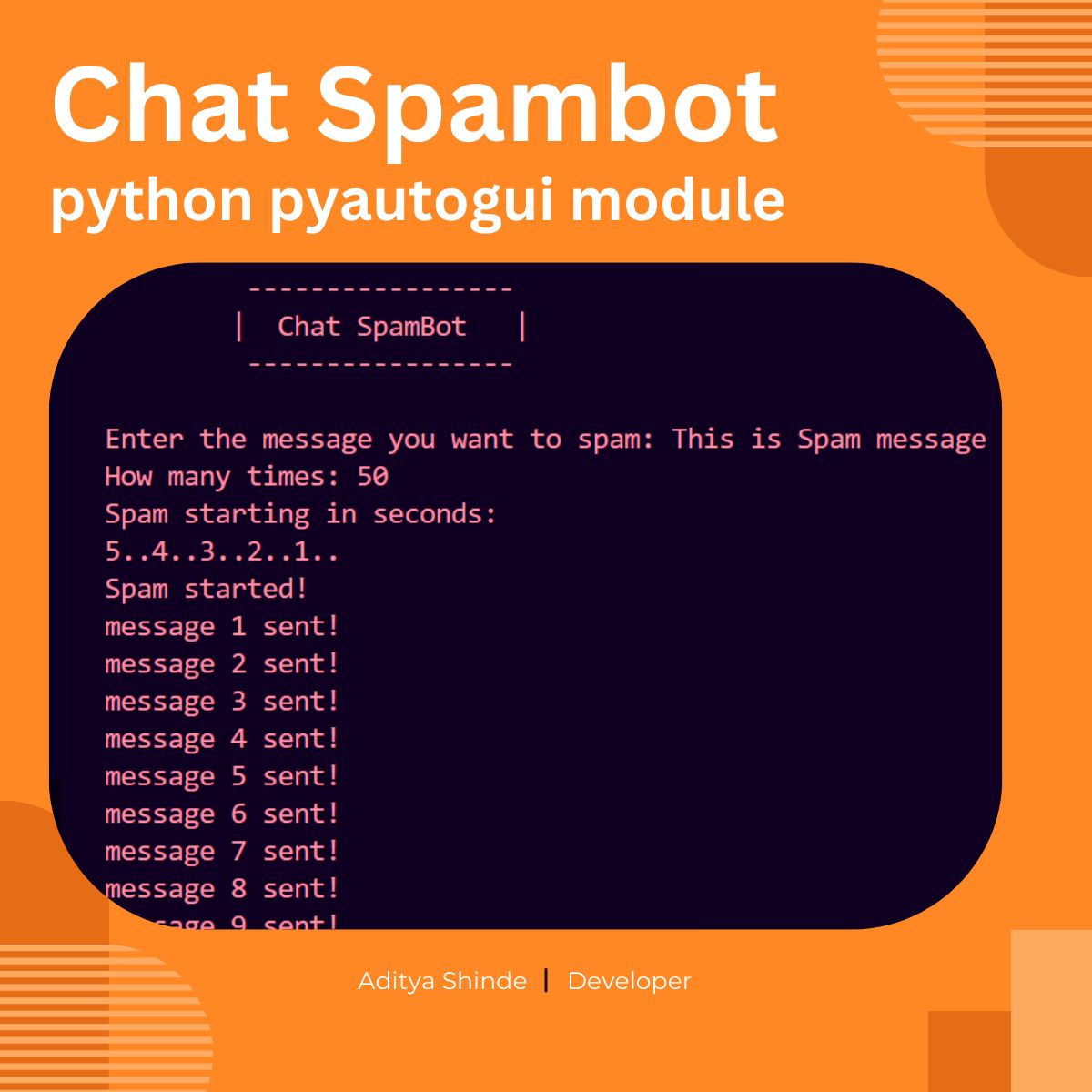 Aditya Shinde on LinkedIn: I've created a Python script called Chat ... Aditya Shinde on LinkedIn: I've created a Python script called Chat ...
