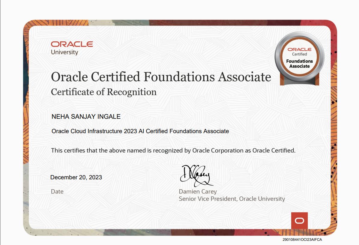 Neha Sanjay Ingale posted on LinkedIn Neha Sanjay Ingale posted on LinkedIn