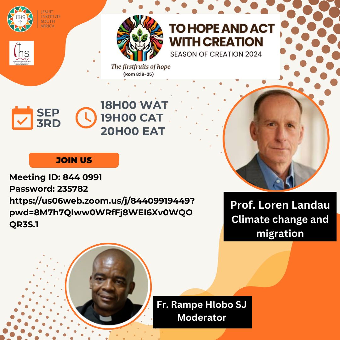 Jesuit Institute South Africa on LinkedIn: The Season of Creation is a ... Jesuit Institute South Africa on LinkedIn: The Season of Creation is a ...