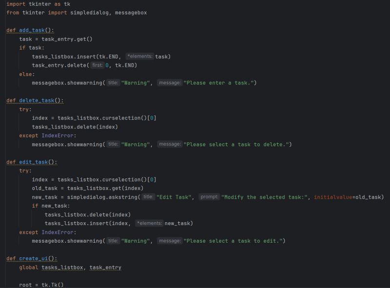 Harshil patel on LinkedIn: #python #todolist #internship #codsoft Harshil patel on LinkedIn: #python #todolist #internship #codsoft