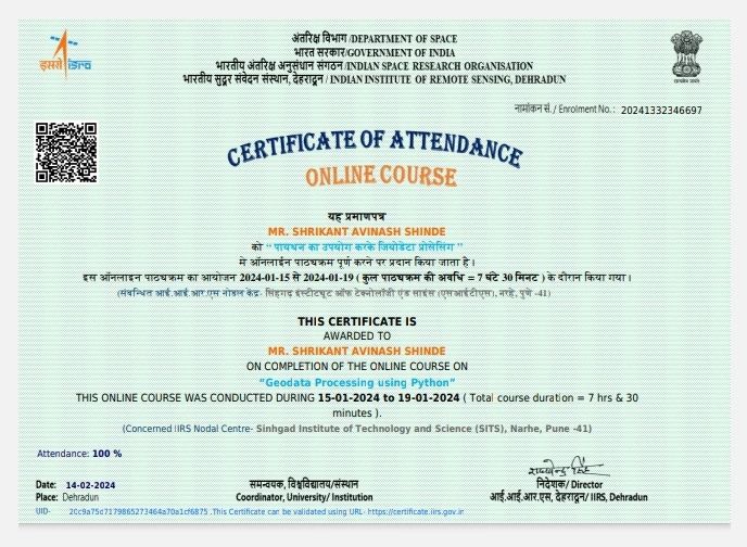 Shrikant Shinde on LinkedIn: Completed Online Course on Shrikant Shinde on LinkedIn: Completed Online Course on