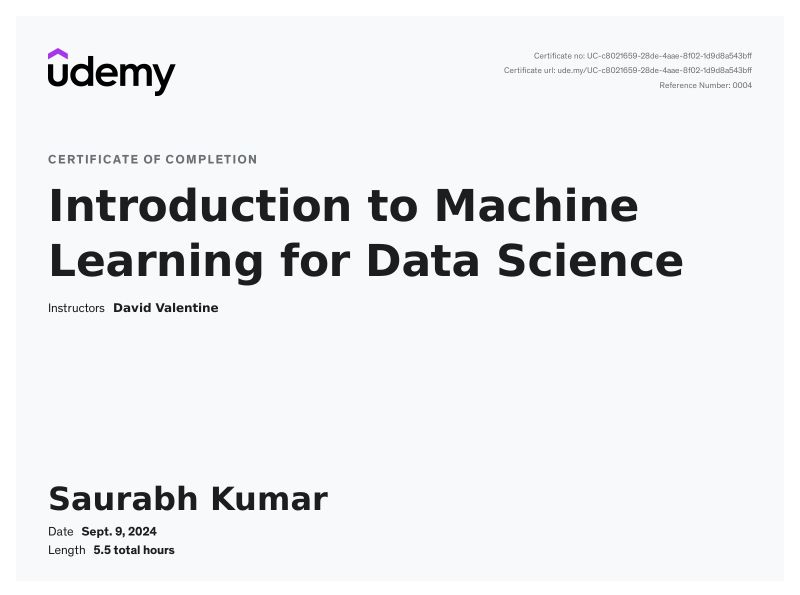Saurabh Kumar on LinkedIn: #machinelearning #datascience Saurabh Kumar on LinkedIn: #machinelearning #datascience