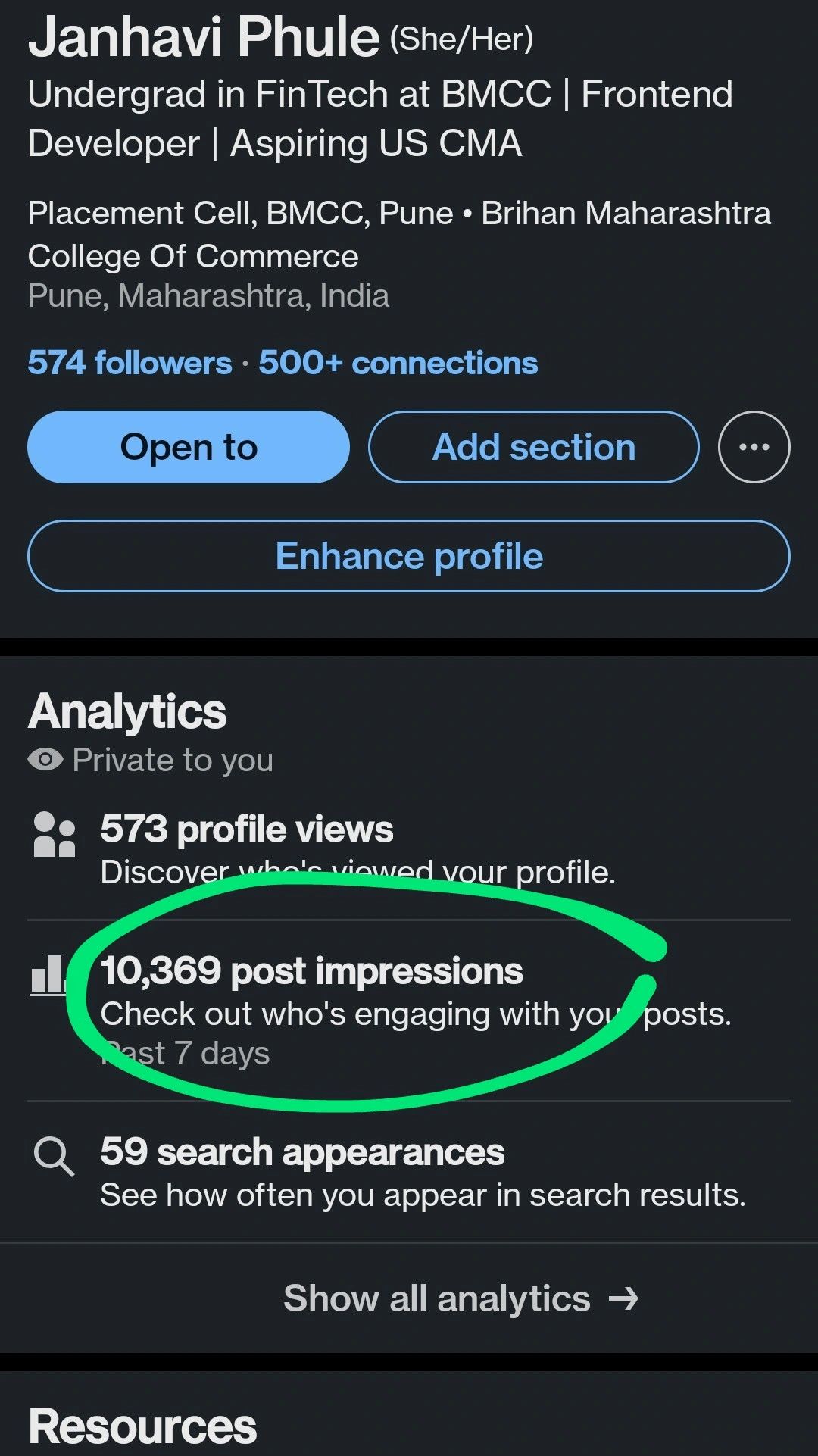 Janhavi Phule on LinkedIn: #growth | 31 comments Janhavi Phule on LinkedIn: #growth | 31 comments