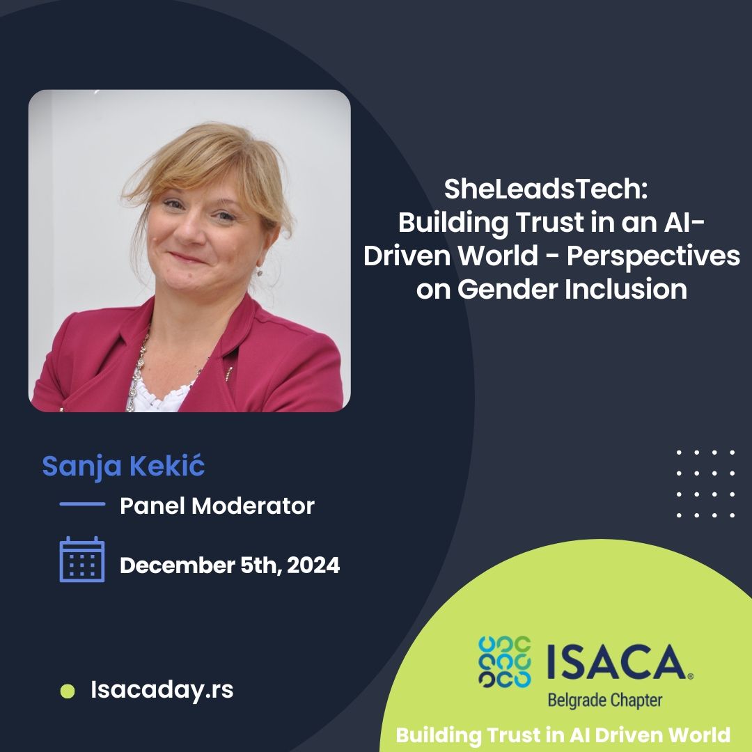 ISACA Belgrade Chapter on LinkedIn: Well-known face from ISACA Belgrade ... ISACA Belgrade Chapter on LinkedIn: Well-known face from ISACA Belgrade ...