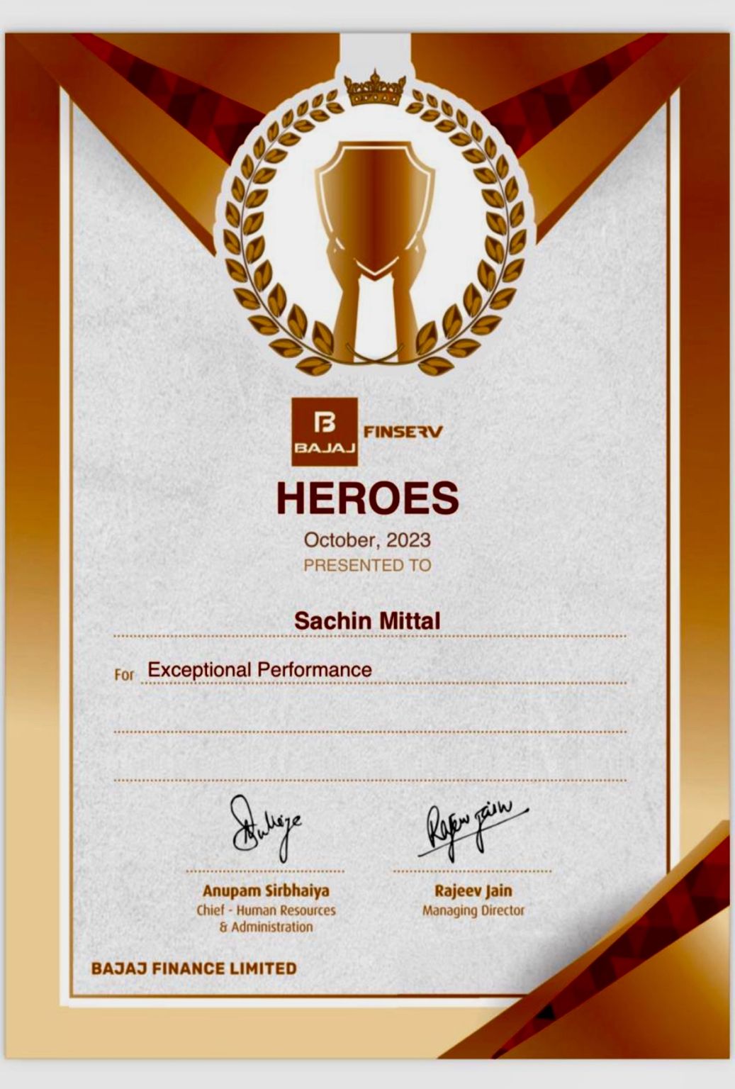 Sachin Mittal on LinkedIn: #bajajfinserv Sachin Mittal on LinkedIn: #bajajfinserv