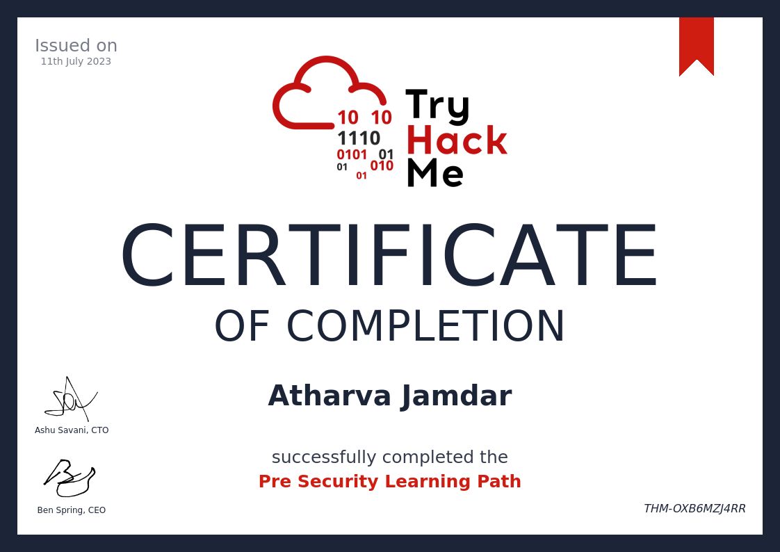 Atharva Jamdar on LinkedIn: #cybersecurity #security #learning # ... Atharva Jamdar on LinkedIn: #cybersecurity #security #learning # ...