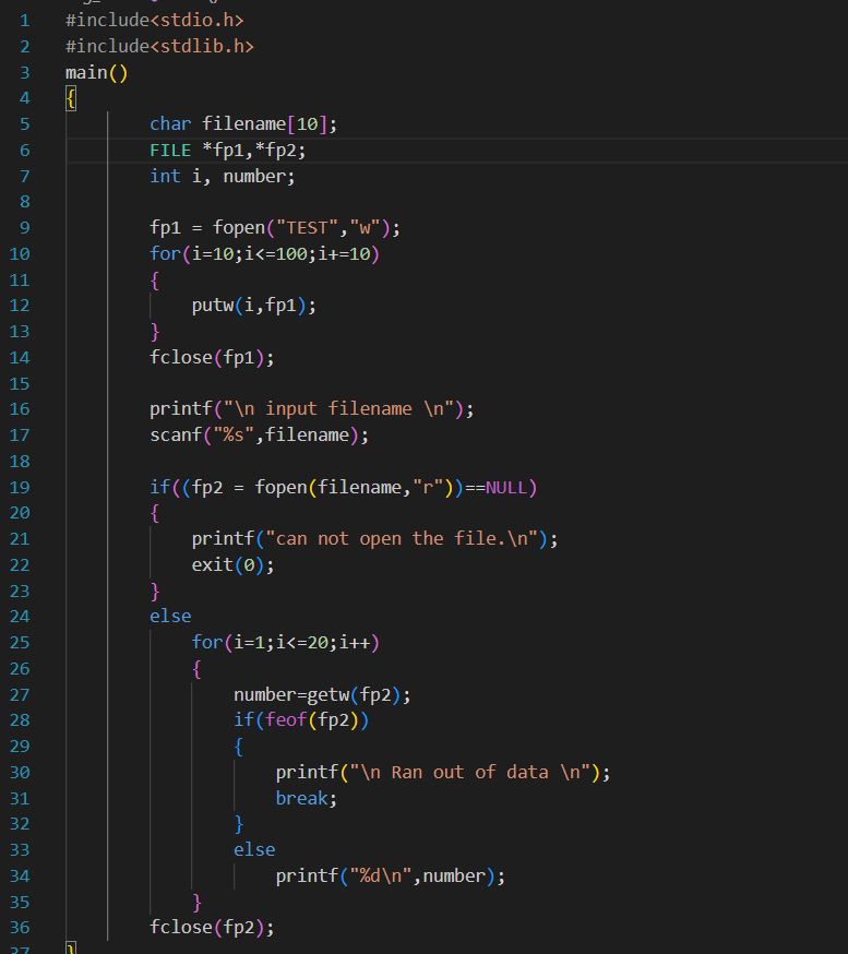 Rohit sahu on LinkedIn: file handling program in c programing 👌 Rohit sahu on LinkedIn: file handling program in c programing 👌