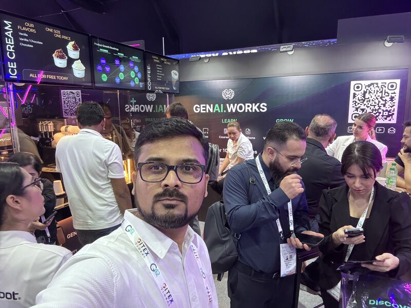 Mohammad Javed Anjum on LinkedIn: Generative AI at GITEX Mohammad Javed Anjum on LinkedIn: Generative AI at GITEX