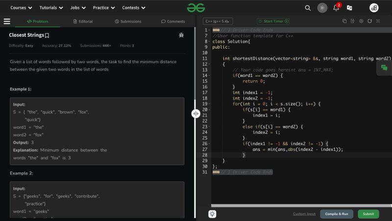 Bharti Jayprakash on LinkedIn: #leetcode #geeksforgeeks #codingjourney ... Bharti Jayprakash on LinkedIn: #leetcode #geeksforgeeks #codingjourney ...