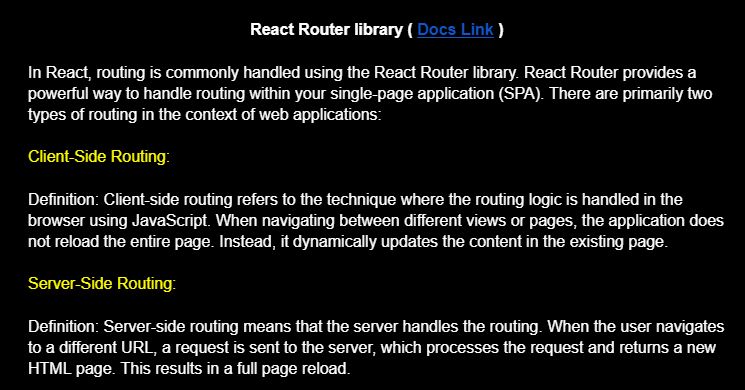 How routing in React boosts load speed | Aditya Bhojane posted on the ... How routing in React boosts load speed | Aditya Bhojane posted on the ...