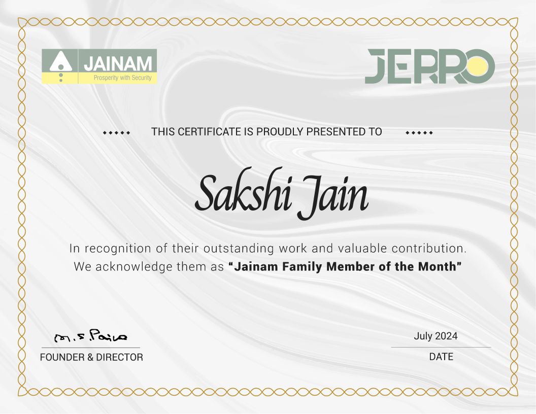 SAKSHI JAIN on LinkedIn: I am thrilled to share that I have been ... SAKSHI JAIN on LinkedIn: I am thrilled to share that I have been ...