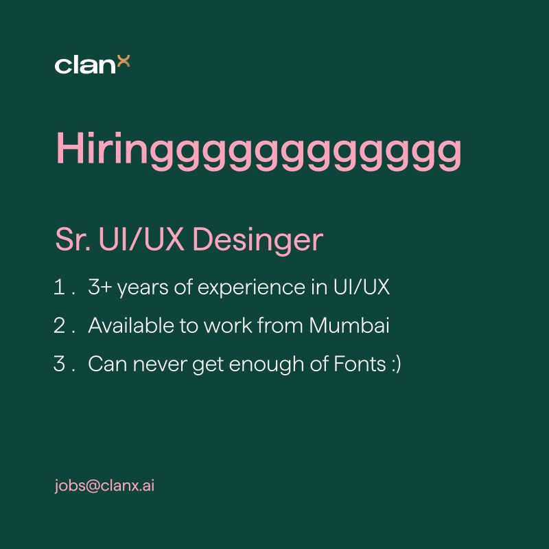 Manali Mange on LinkedIn: #hiring #hiring #productdesigner # ... Manali Mange on LinkedIn: #hiring #hiring #productdesigner # ...