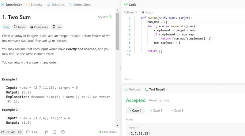 #100daysofcode #leetcode #twosum #codingchallenge #datastructures ... #100daysofcode #leetcode #twosum #codingchallenge #datastructures ...