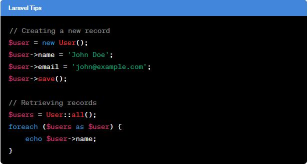 How Eloquent ORM simplifies database operations | Abdul Rehman posted ... How Eloquent ORM simplifies database operations | Abdul Rehman posted ...