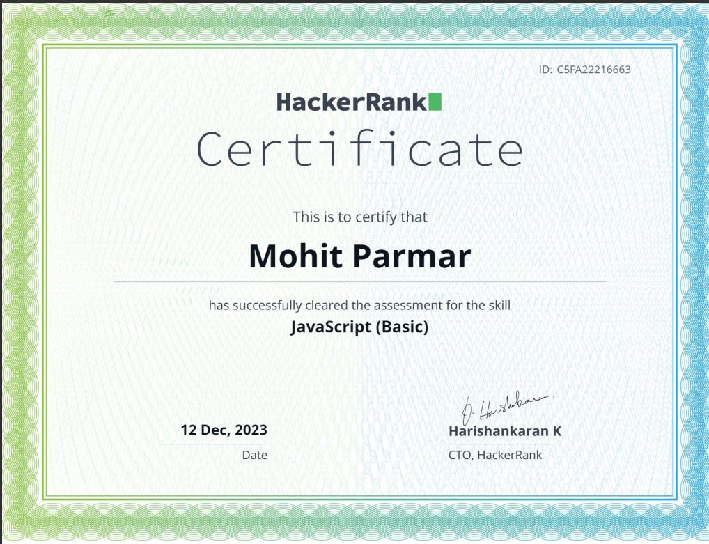 Mohit Parmar on LinkedIn: #javascript #nodejs #webdevelopment # ... Mohit Parmar on LinkedIn: #javascript #nodejs #webdevelopment # ...