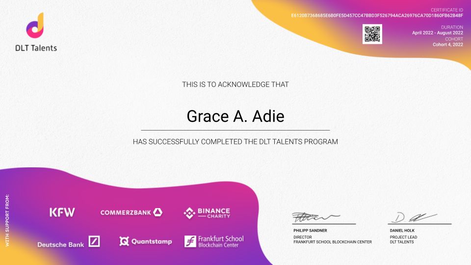 Grace ADIE on LinkedIn: #dlt #frontend #softwareengineering #web2 #web3 ... Grace ADIE on LinkedIn: #dlt #frontend #softwareengineering #web2 #web3 ...