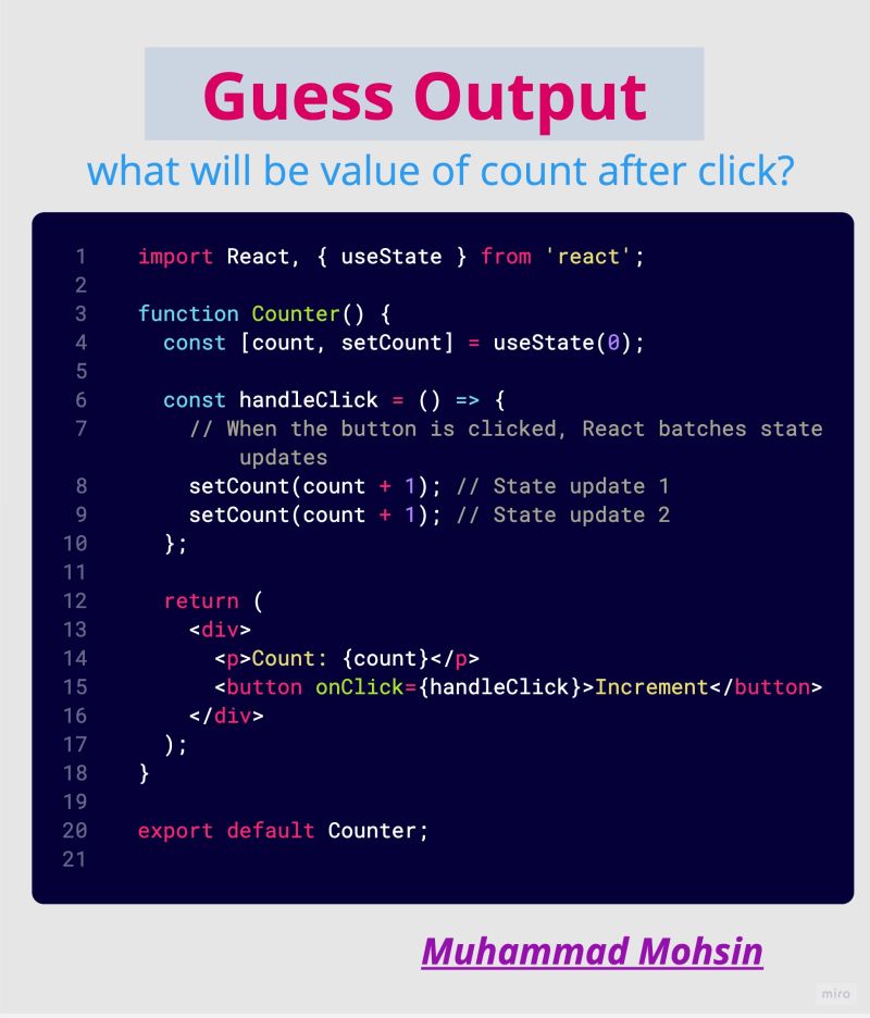 Muhammad Mohsin on LinkedIn: #reactjs Muhammad Mohsin on LinkedIn: #reactjs