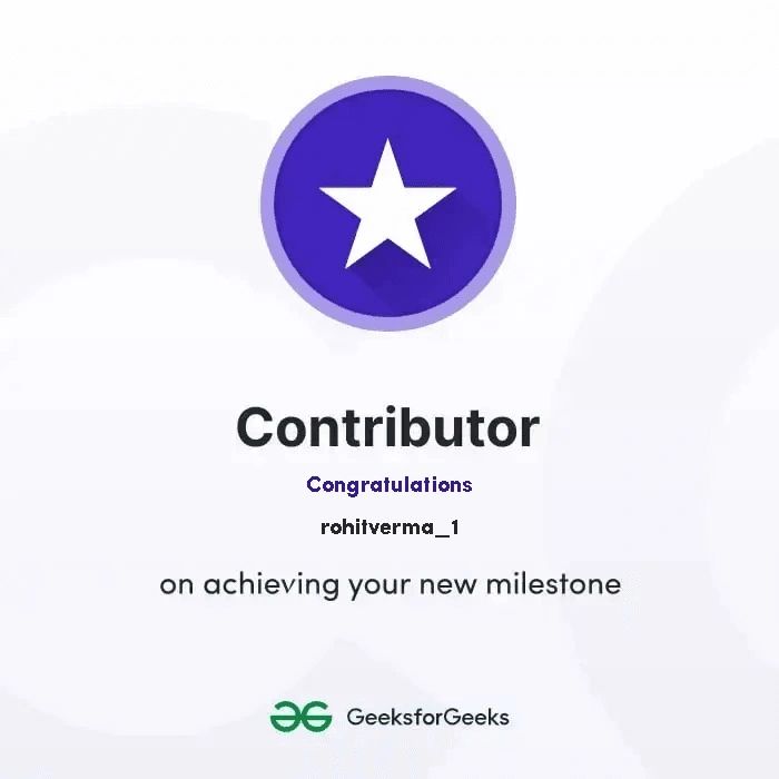 Rohit Verma on LinkedIn: #geeksforgeeks #coding #programming # ... Rohit Verma on LinkedIn: #geeksforgeeks #coding #programming # ...