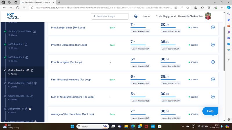 Hemanth Chakradhar Chintala on LinkedIn: #python #forloop #forloop # ... Hemanth Chakradhar Chintala on LinkedIn: #python #forloop #forloop # ...