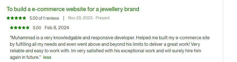 Junaid Arshad - MERN Stack Developer on LinkedIn: #clientsatisfaction # ... Junaid Arshad - MERN Stack Developer on LinkedIn: #clientsatisfaction # ...