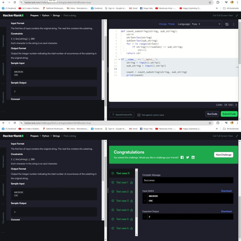 Sri harini Singaravelu on LinkedIn: 30 days of Python coding challenge ... Sri harini Singaravelu on LinkedIn: 30 days of Python coding challenge ...