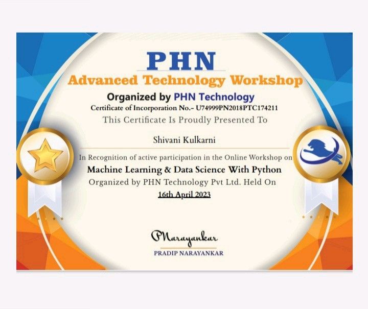 Shivani Kulkarni on LinkedIn: #intern #opportunity #python # ... Shivani Kulkarni on LinkedIn: #intern #opportunity #python # ...