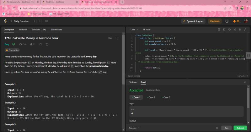 NEHA KUSHWAHA on LinkedIn: #linkedin #100daysofcodechallenge #leetcode ... NEHA KUSHWAHA on LinkedIn: #linkedin #100daysofcodechallenge #leetcode ...