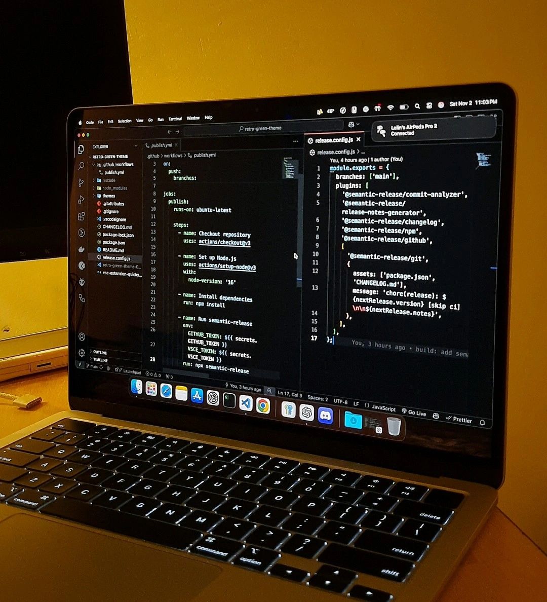 Lelin P. on LinkedIn: #developerjourney #vscode #githubactions #ci # ... Lelin P. on LinkedIn: #developerjourney #vscode #githubactions #ci # ...