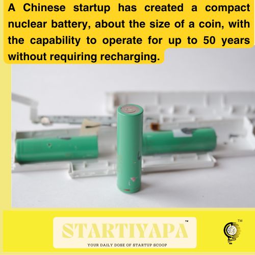 Betavolt develops compact nuclear battery | STARTIYAPA posted on the ... Betavolt develops compact nuclear battery | STARTIYAPA posted on the ...