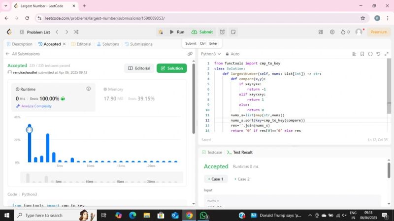 #100daysleetcodechallenge #leetcode #python #problemsolving #coding ... #100daysleetcodechallenge #leetcode #python #problemsolving #coding ...